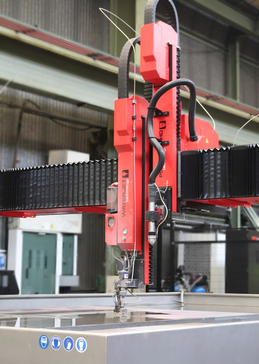 Introducing Our Brand New Waterjet Machine - Masteel